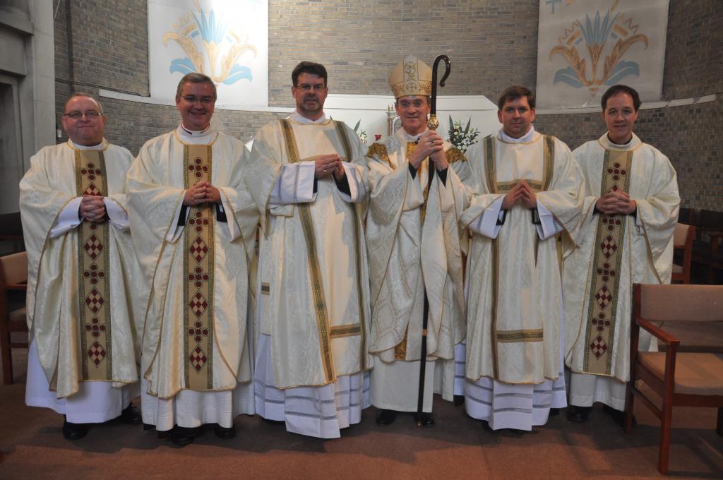 Bishop John Arnold ordains two new deacons at Allen Hall - Diocese of Westminster